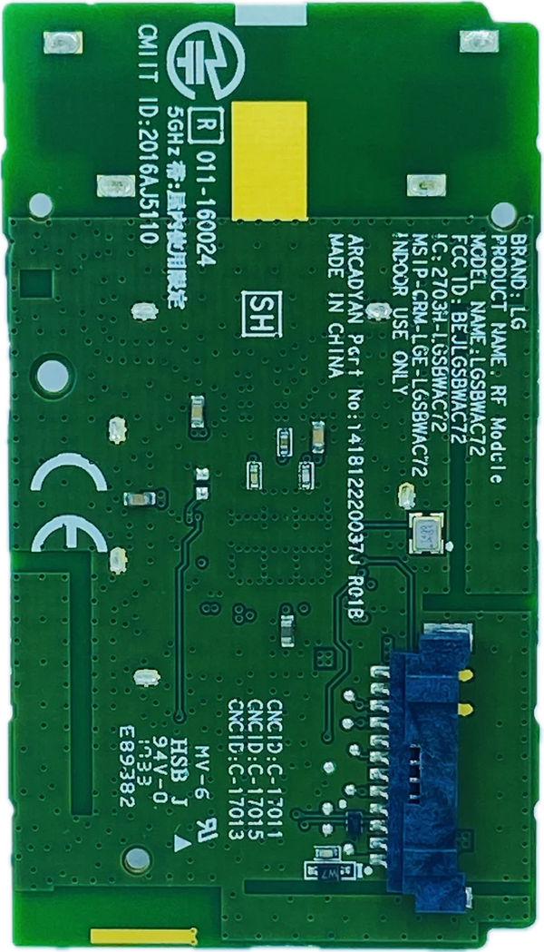 LG Smart TV Wi-Fi Module for Model 49UJ632T